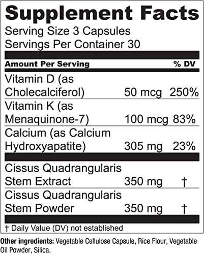 Daily calcium for strong bones