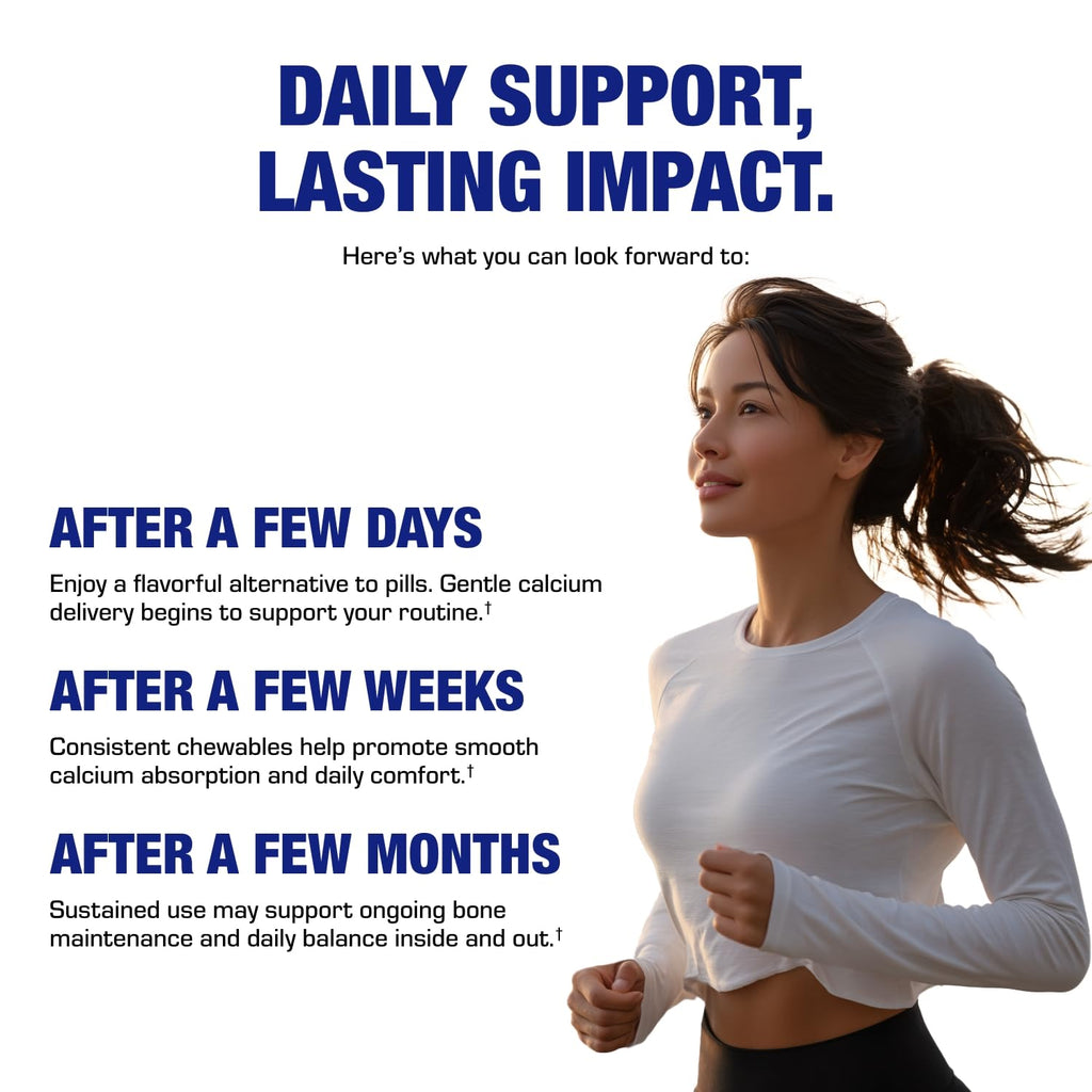 daily calcium for women's health