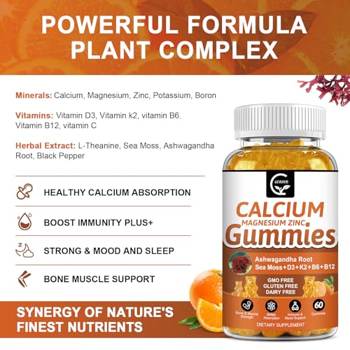 Daily calcium gummies for adults
