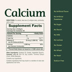Daily calcium intake for healthy lifestyle
