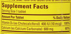 Daily calcium intake for overall wellness