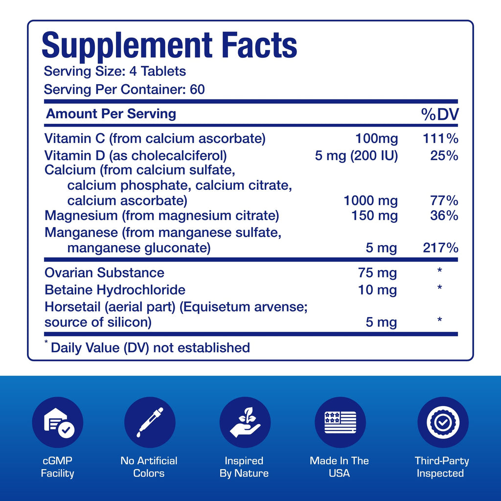 daily calcium intake for women