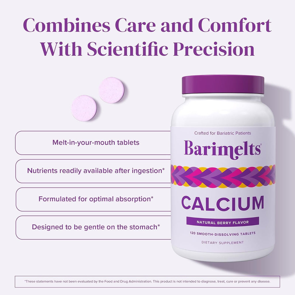 daily calcium intake with BariMelts