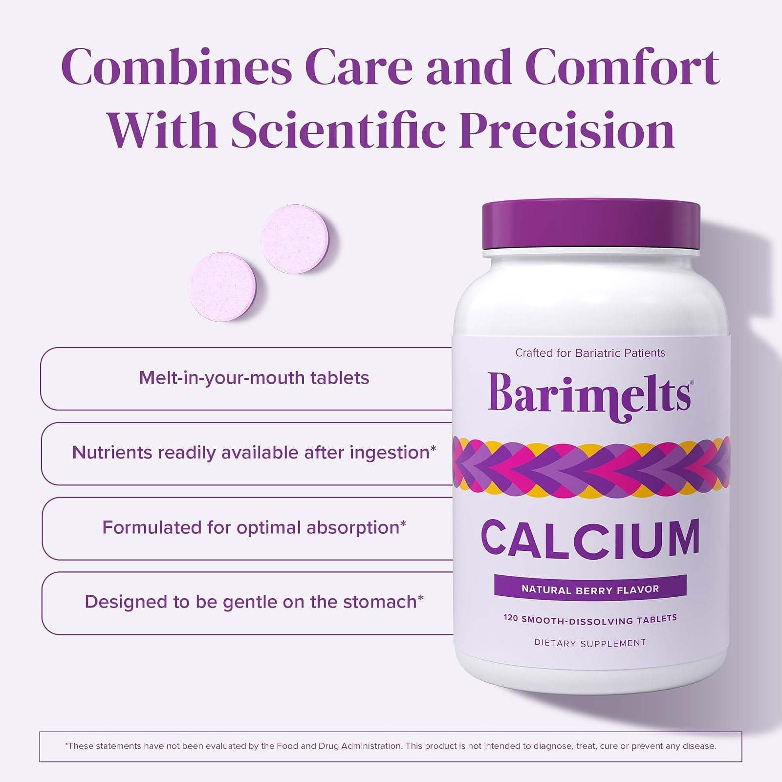 daily calcium intake with BariMelts