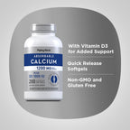 Daily Calcium intake with Piping Rock
