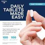 Daily calcium intake with Vitamin D3