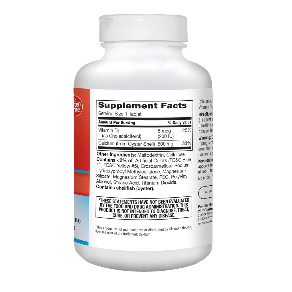 Daily Calcium supplement for adults