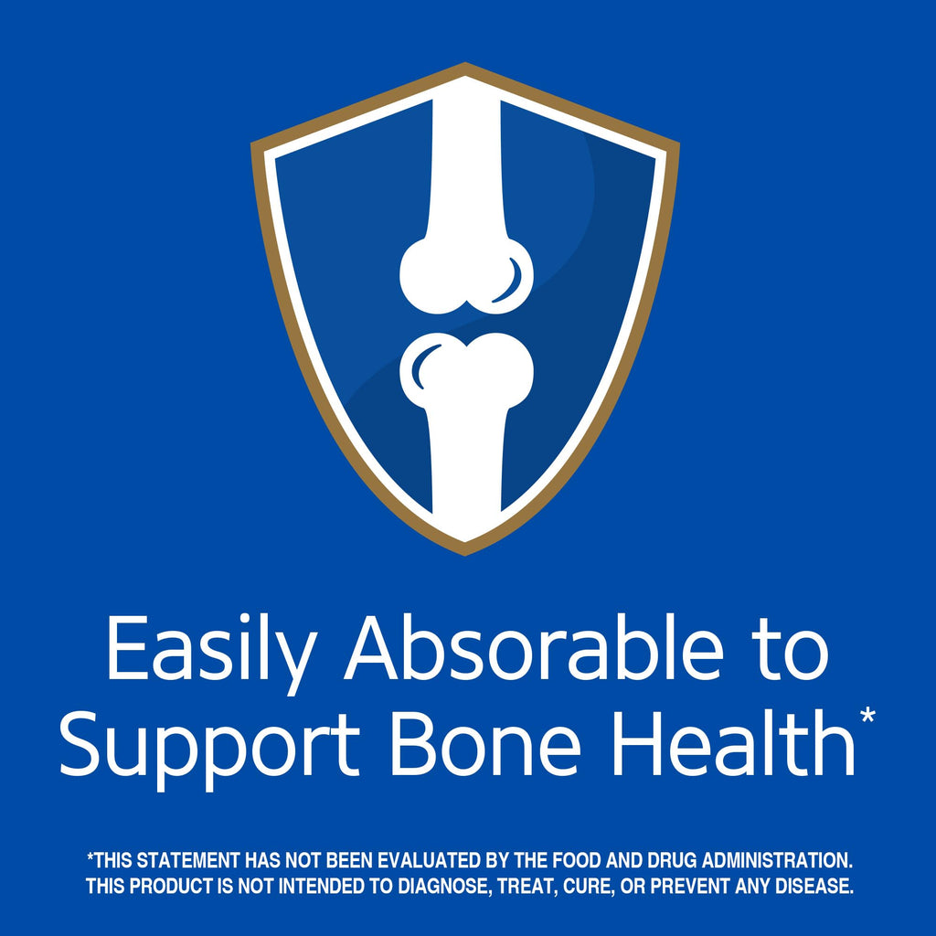 Daily calcium supplement for adults