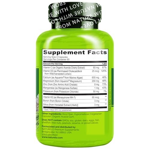 Daily calcium supplement for adults