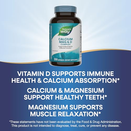 Daily calcium supplement for adults