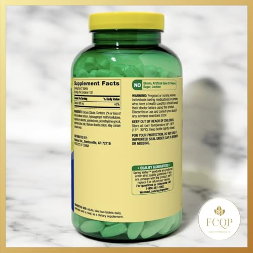 Daily calcium supplement for health