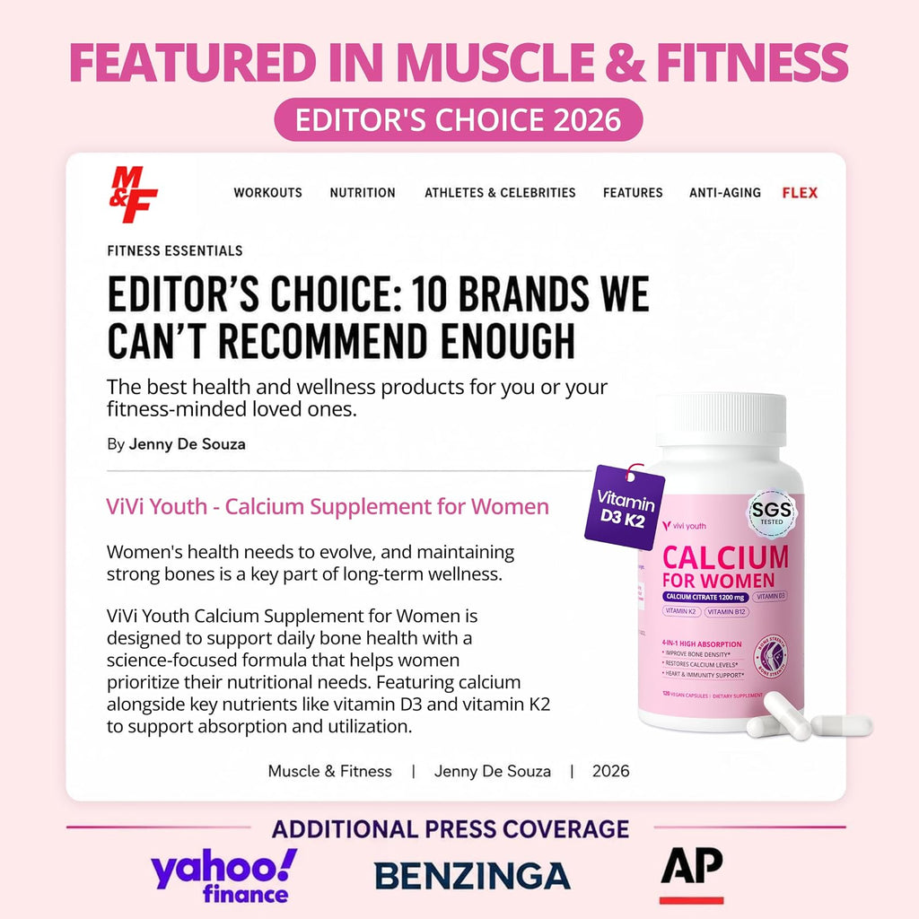 Daily calcium supplement for health