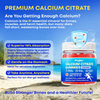 Daily calcium supplement for healthy bones