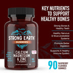 Daily calcium supplement for healthy teeth