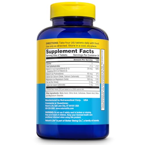 daily calcium supplement for overall wellness