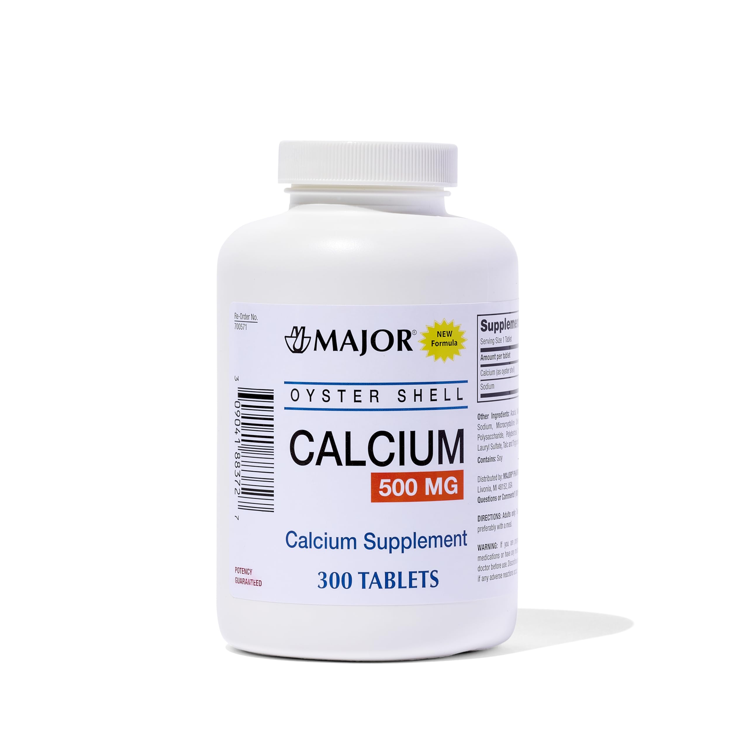 Daily calcium supplement for strong bones