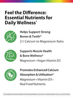 Daily calcium supplement for strong bones
