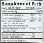 Daily calcium supplement for strong bones