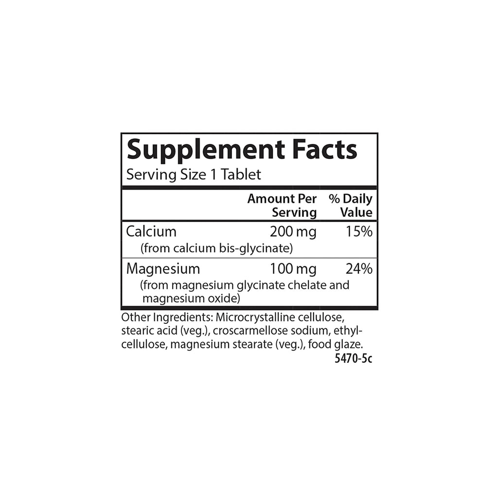 Daily calcium supplement for strong bones