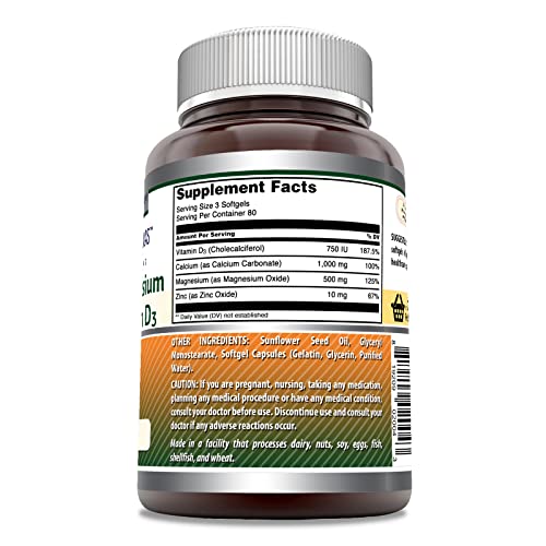 Daily calcium supplement for vitality