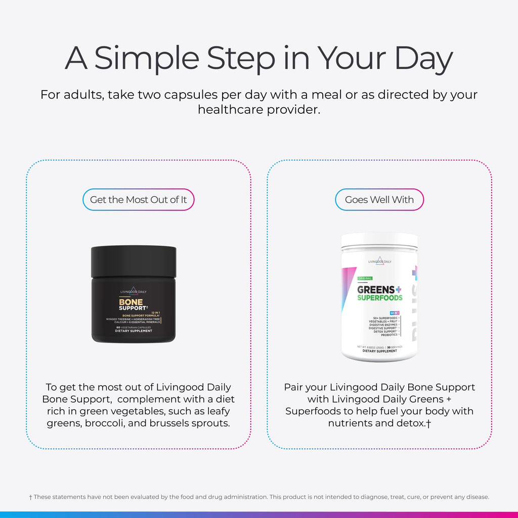 daily calcium supplement for vitality