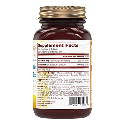 Daily calcium supplement for wellness