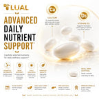 Daily calcium supplement with D3