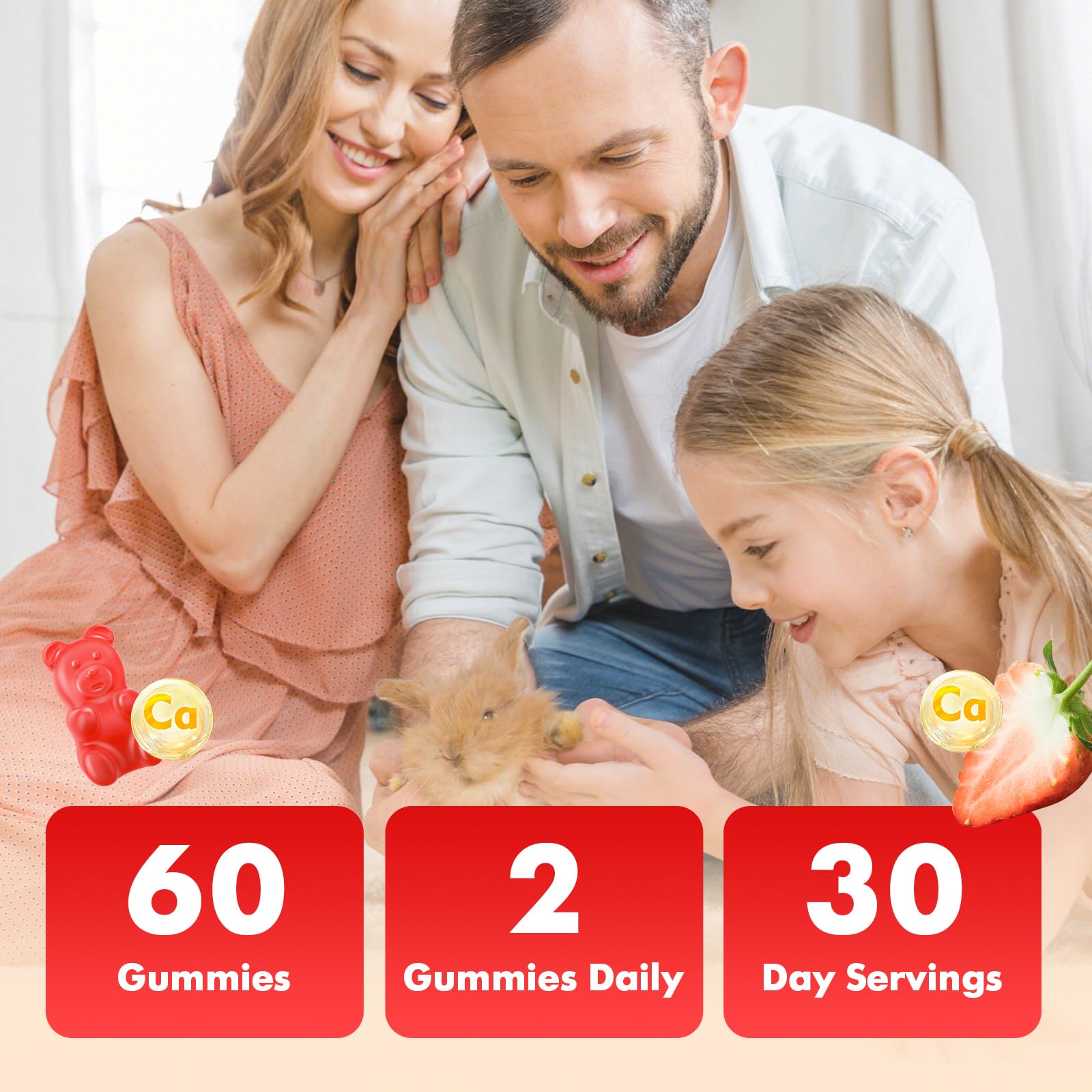 daily calcium support chewable gummies