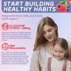 daily calcium support in gummy form