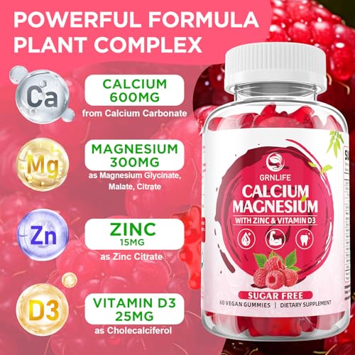 daily calcium support in gummy form