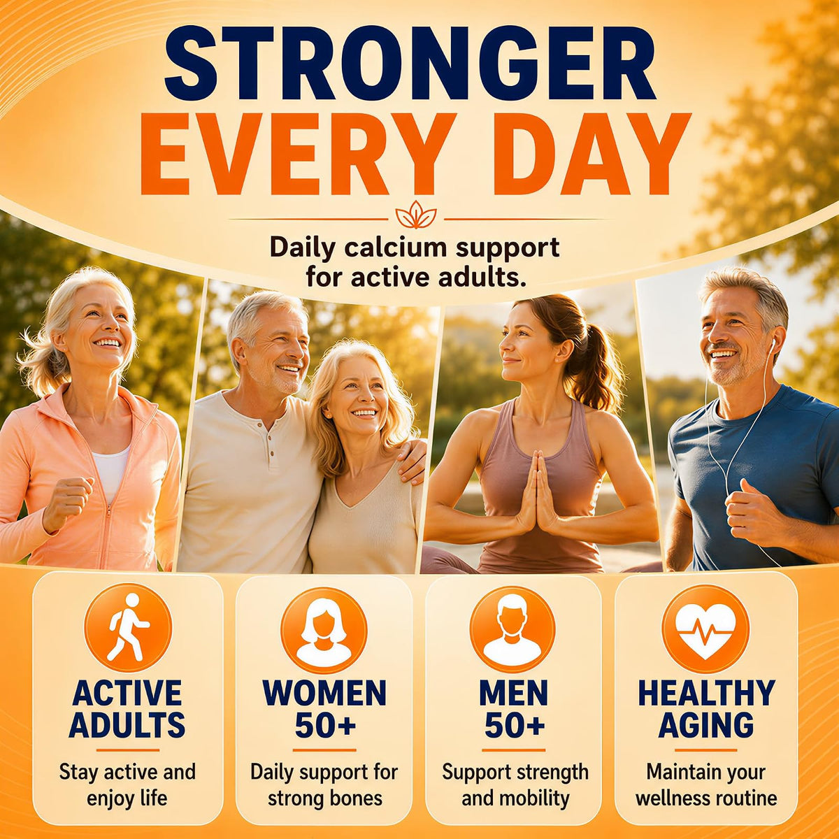 daily calcium support in tasty gummies
