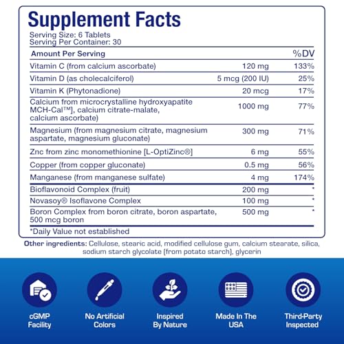 Daily calcium support with 1000 mg
