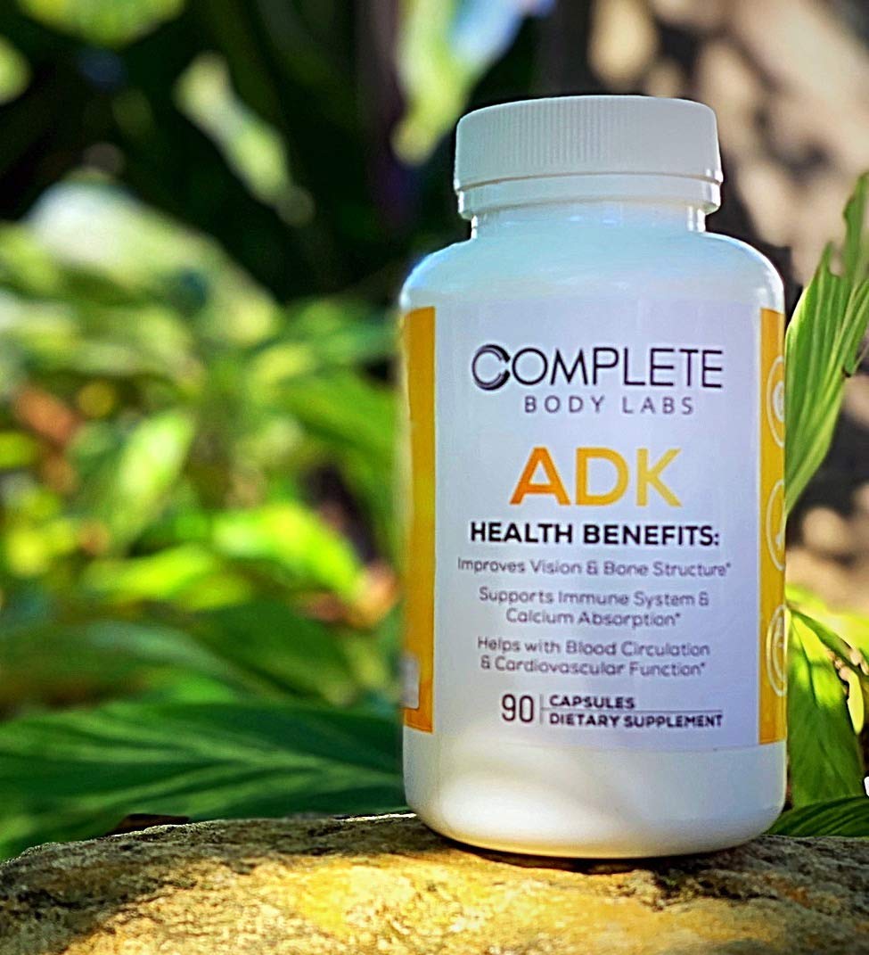 Daily calcium support with ADK capsules