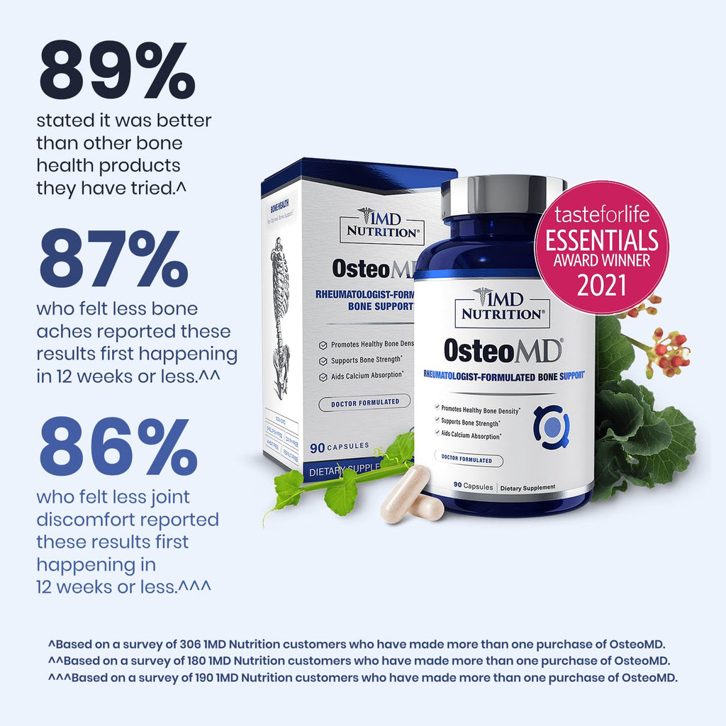 Daily calcium support with OsteoMD