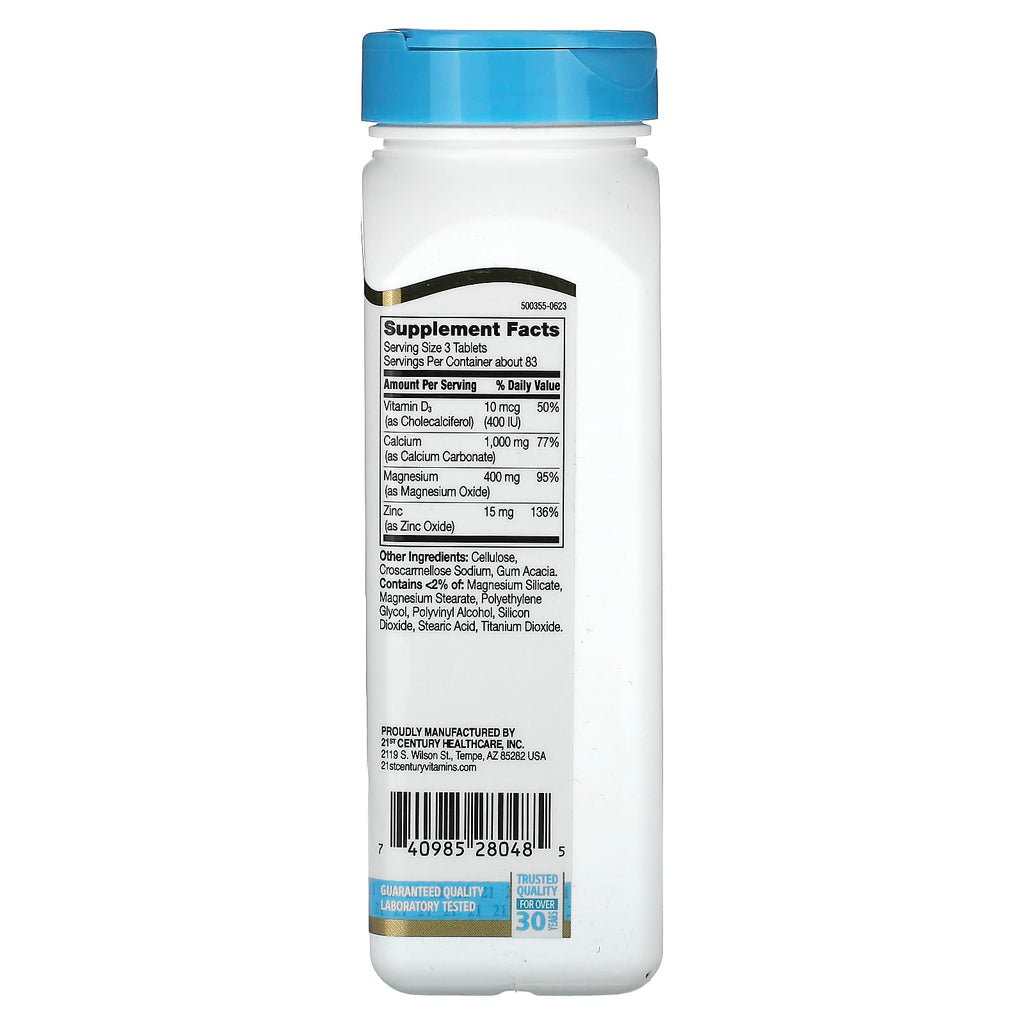 daily calcium tablets for strong bones