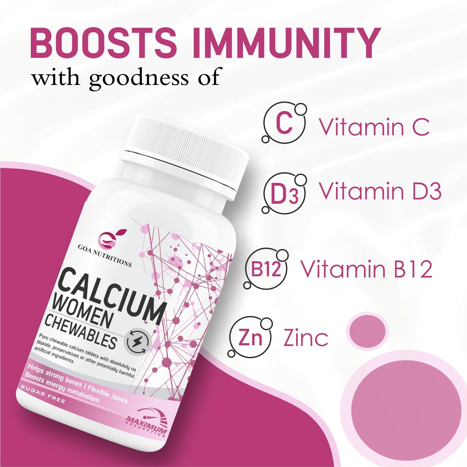 daily calcium tablets for women