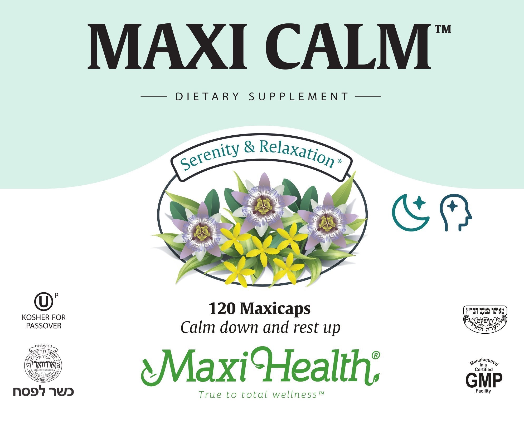 daily calm support vitamin supplements