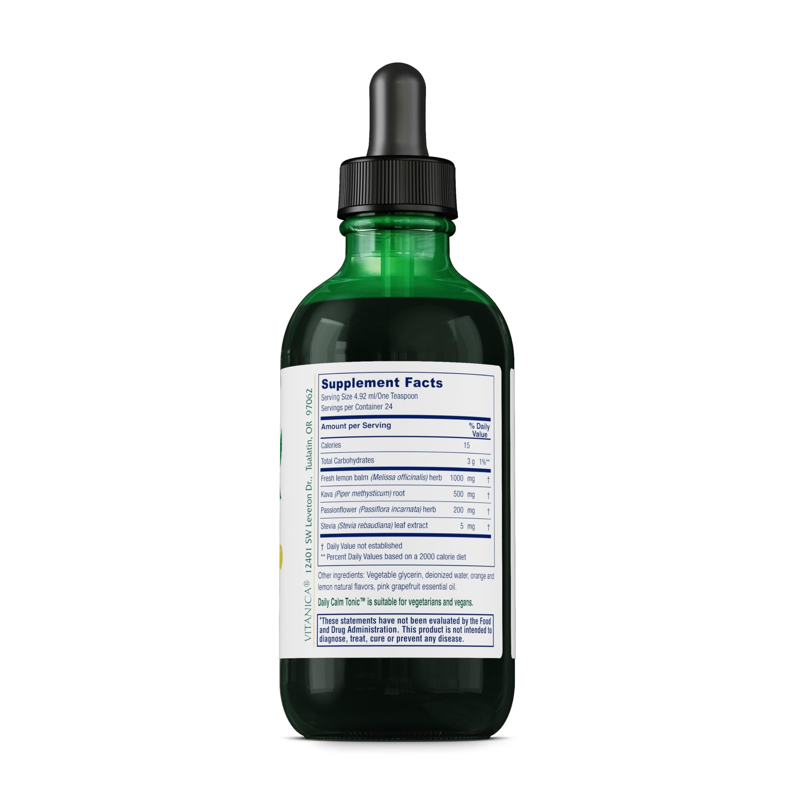 Daily Calm tonic with lemon balm