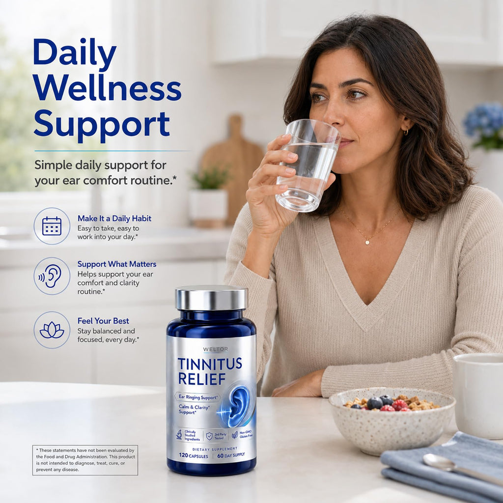 Daily capsules for better hearing wellness