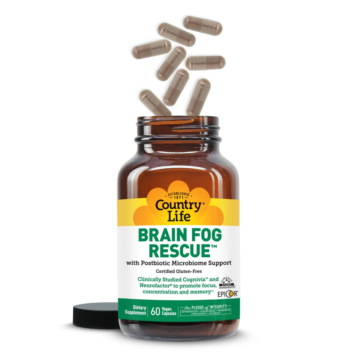 Daily capsules for mental wellness