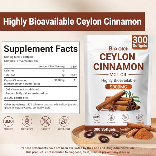 Daily Ceylon cinnamon softgel benefits