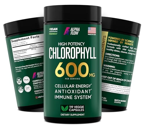 daily chlorophyll capsules for health