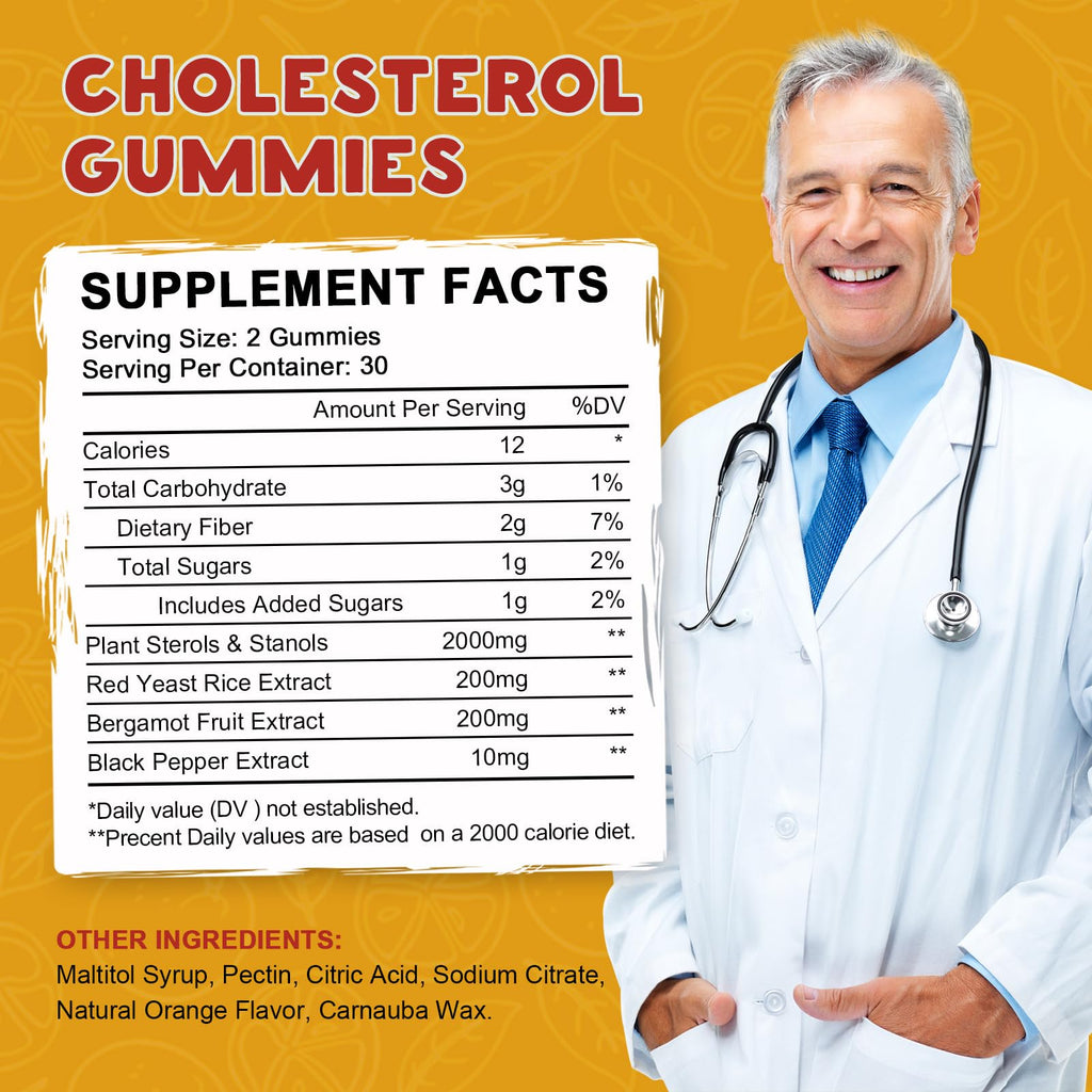 daily cholesterol gummies for adults