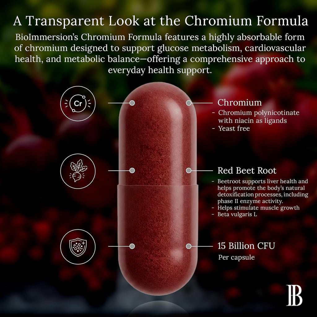 Daily chromium dosage for health