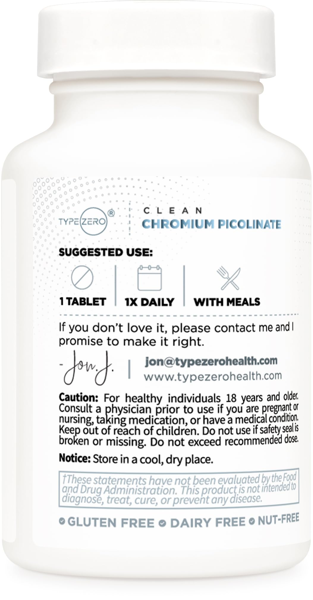 Daily chromium for better metabolism