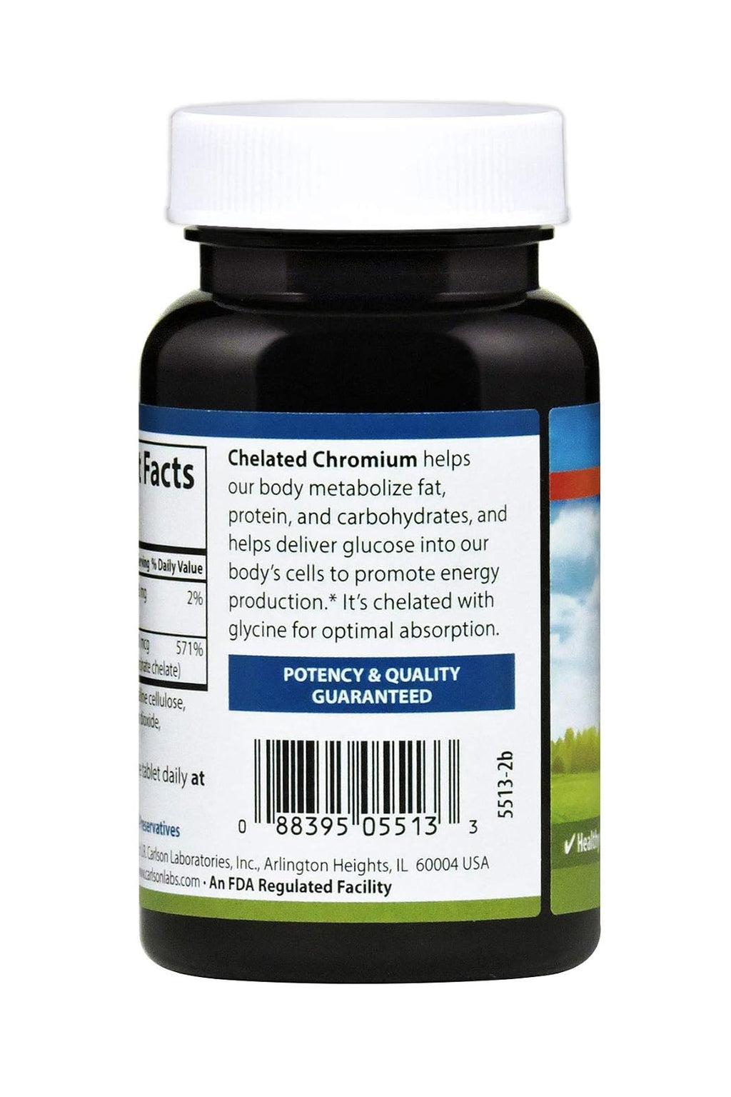 daily chromium for healthy metabolism