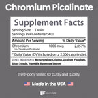 daily chromium picolinate dosage