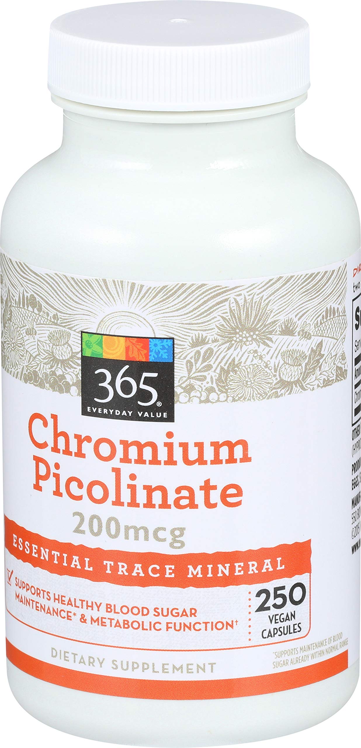 daily chromium supplement for energy