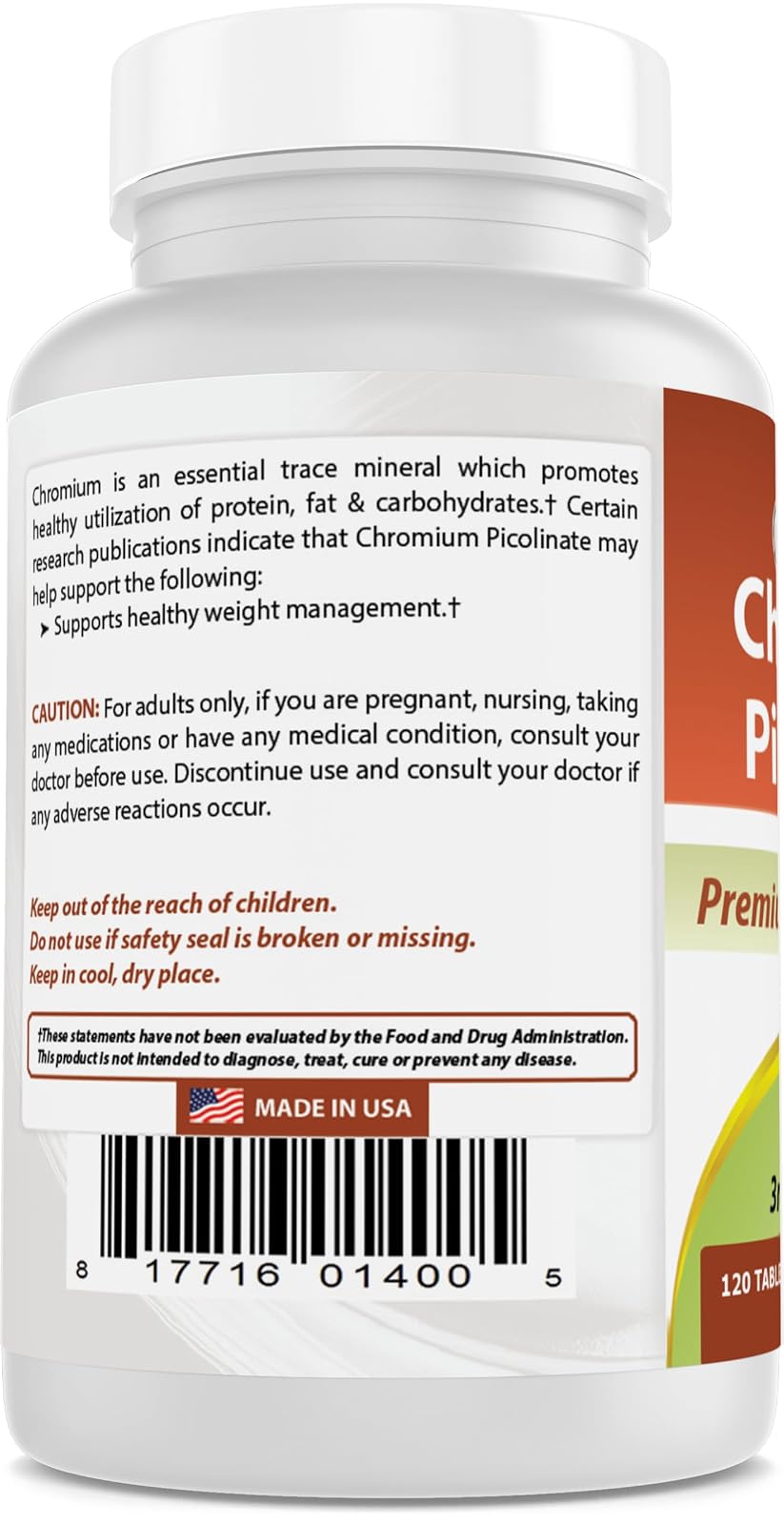 daily chromium supplement for wellness