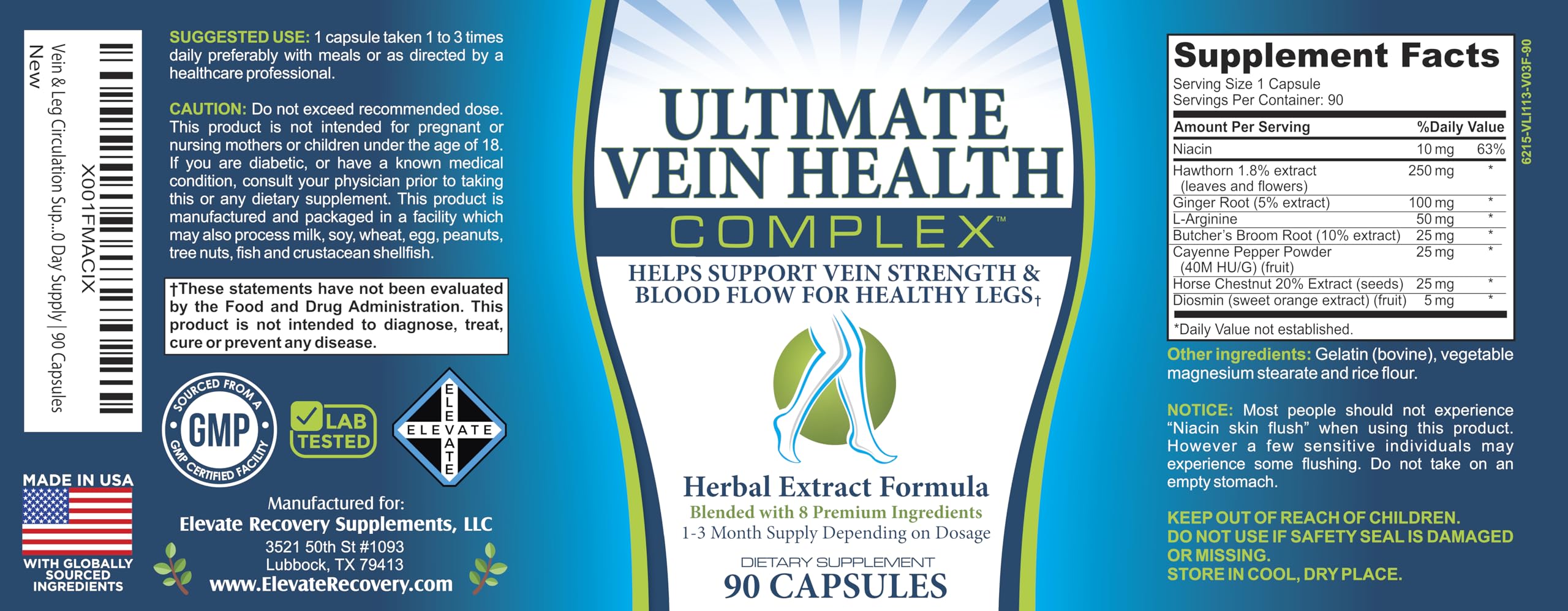 daily circulation supplement for overall wellness